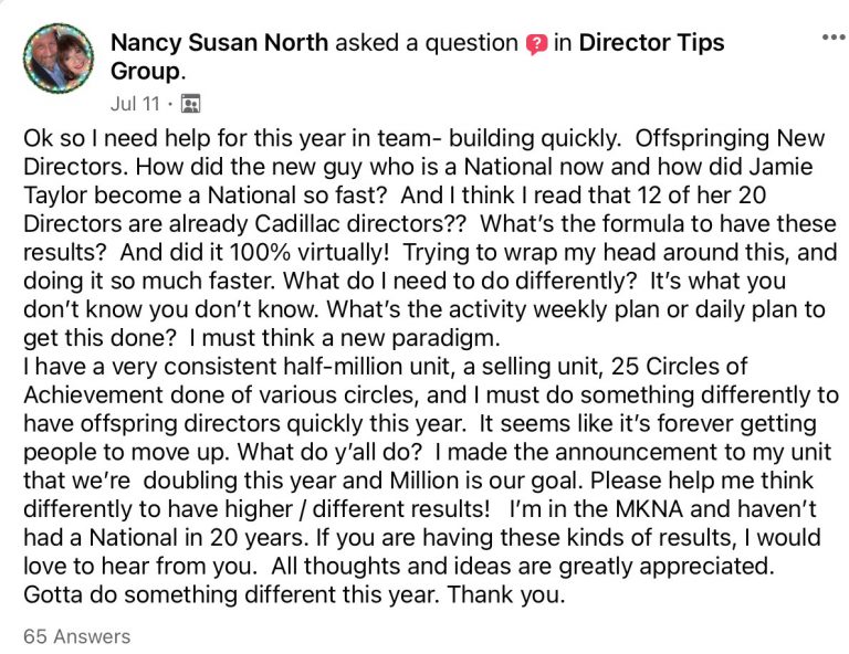 How to Get to NSD in Mary Kay – Pink Truth