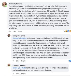 Mary Kay Terminated Kimberly Perkins – Pink Truth