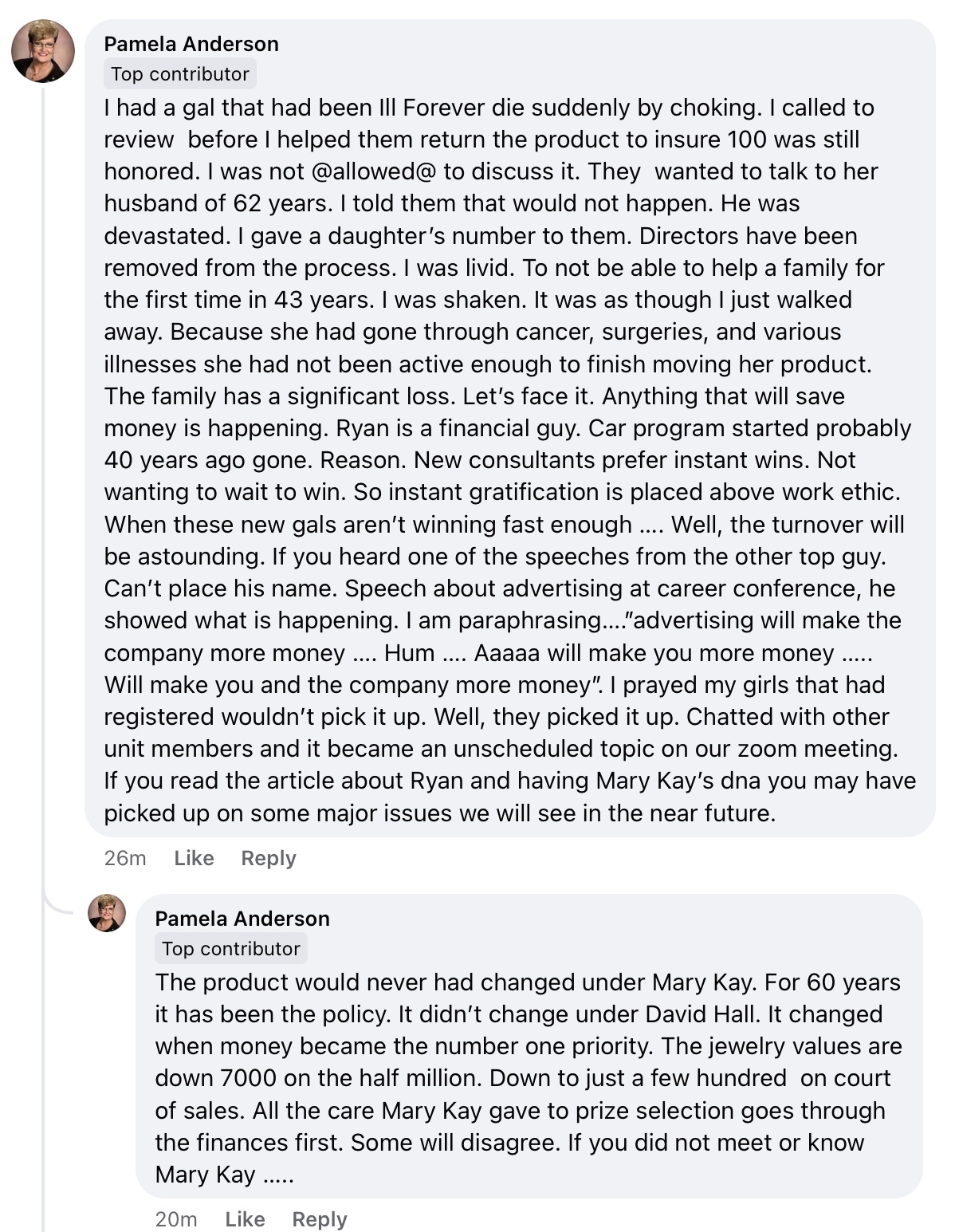 Money Is the Top Priority at Mary kay – Pink Truth