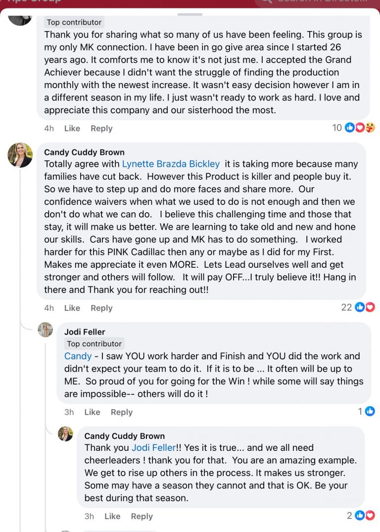 Changes to the Mary Kay Car Program (and upset sales directors!) – Pink ...