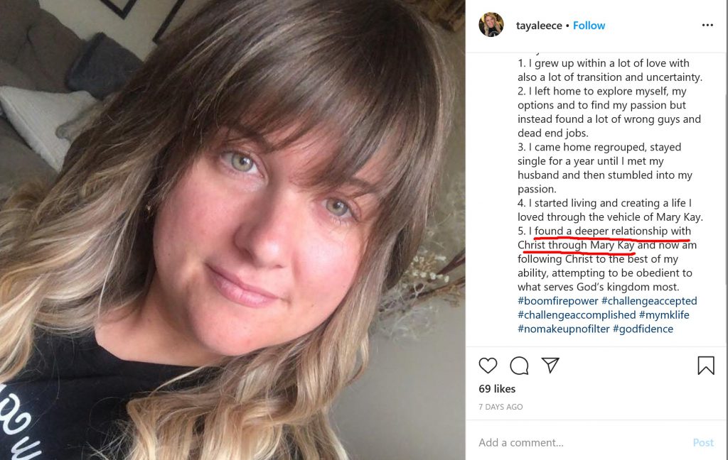 Taylor McKnight Wants to Be a Mary Kay NSD – Pink Truth